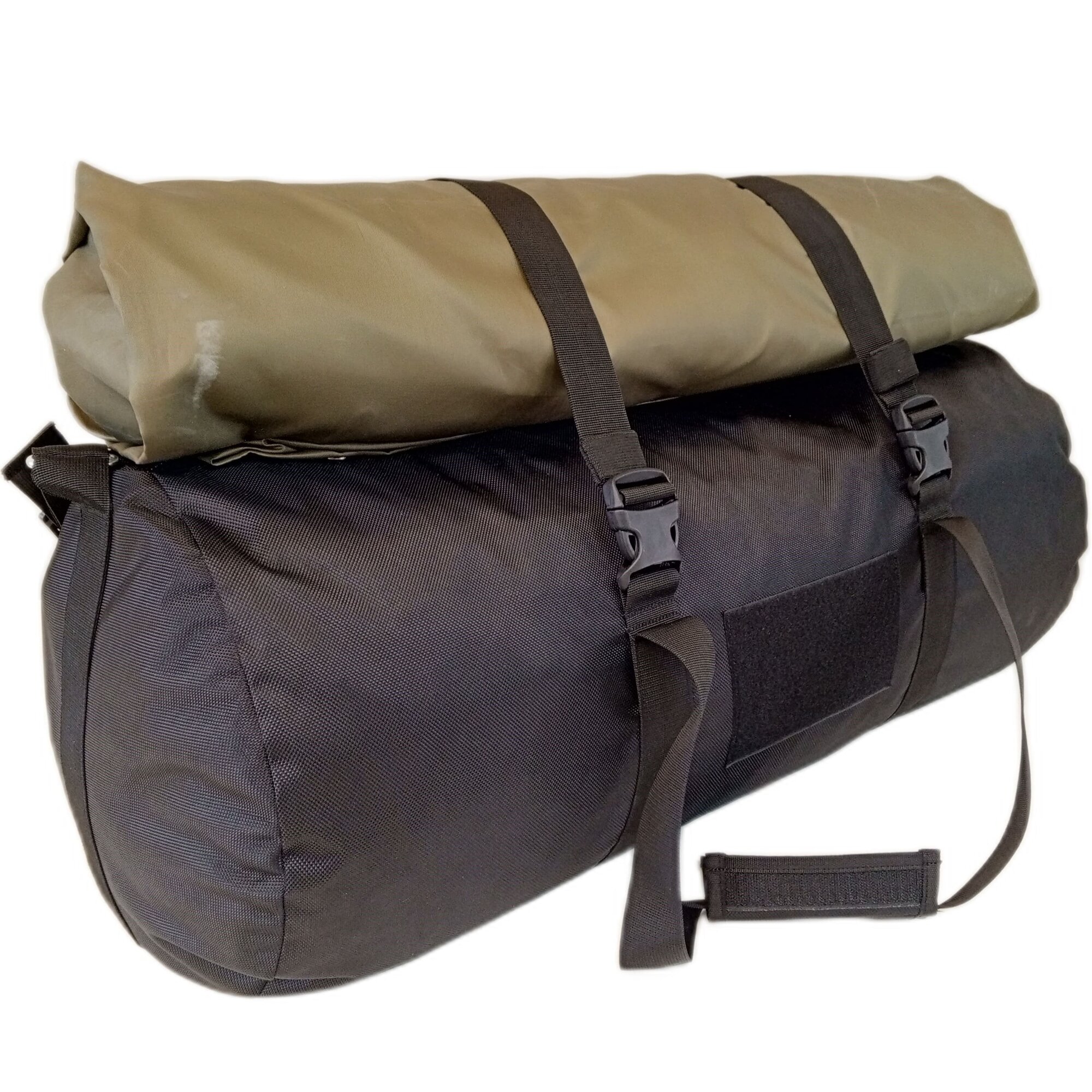 Баул "Слон" 60 литров, цвет черный, армейский, вещевой, транспортный