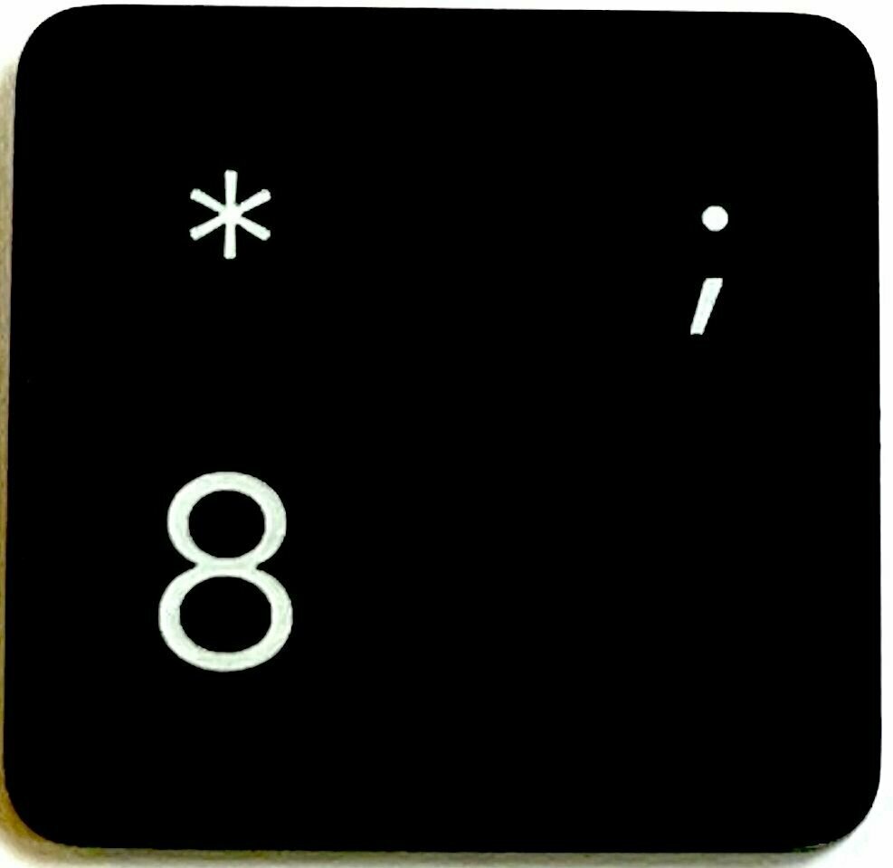 Кнопка клавиша 8 Macbook AIR PRO 2018-2019