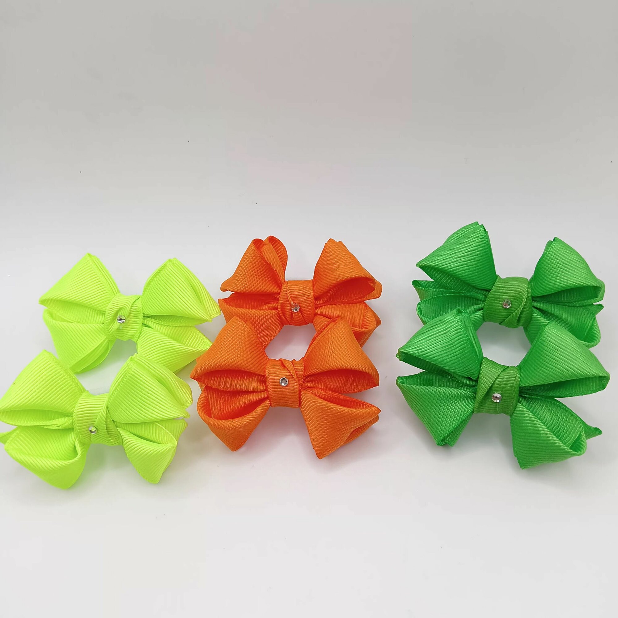 Комплект бантиков для девочек Бантики резинки Набор резинок