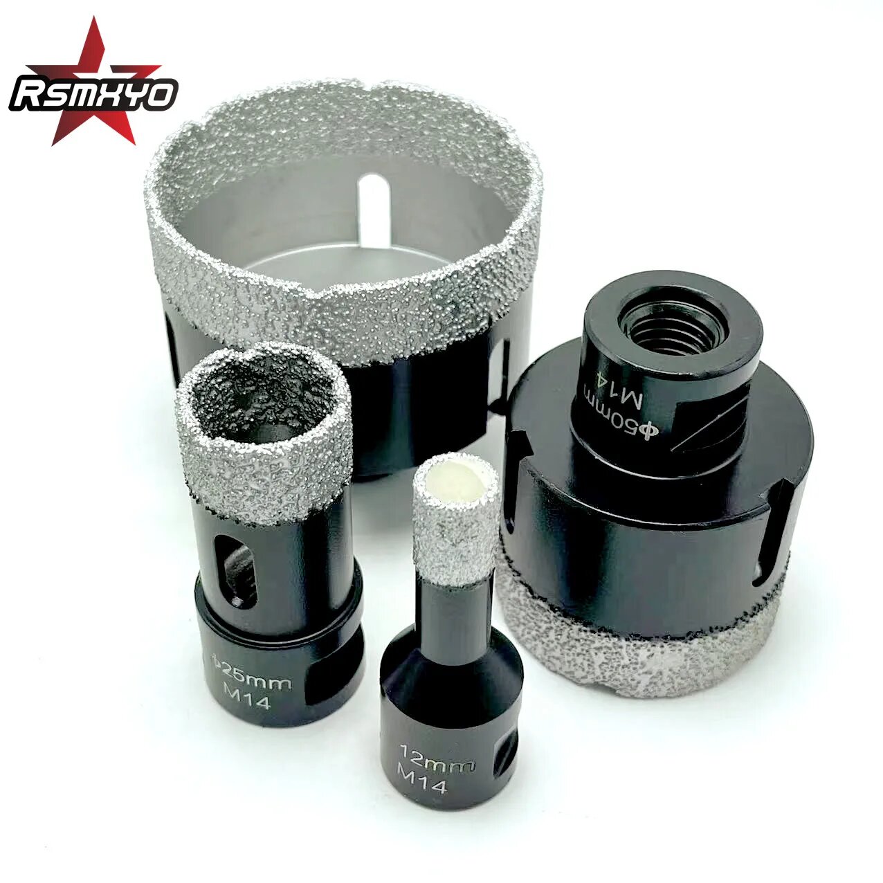 Алмазное колонковое буровое долото RSMXYO, 6-68 мм, черный 32mm