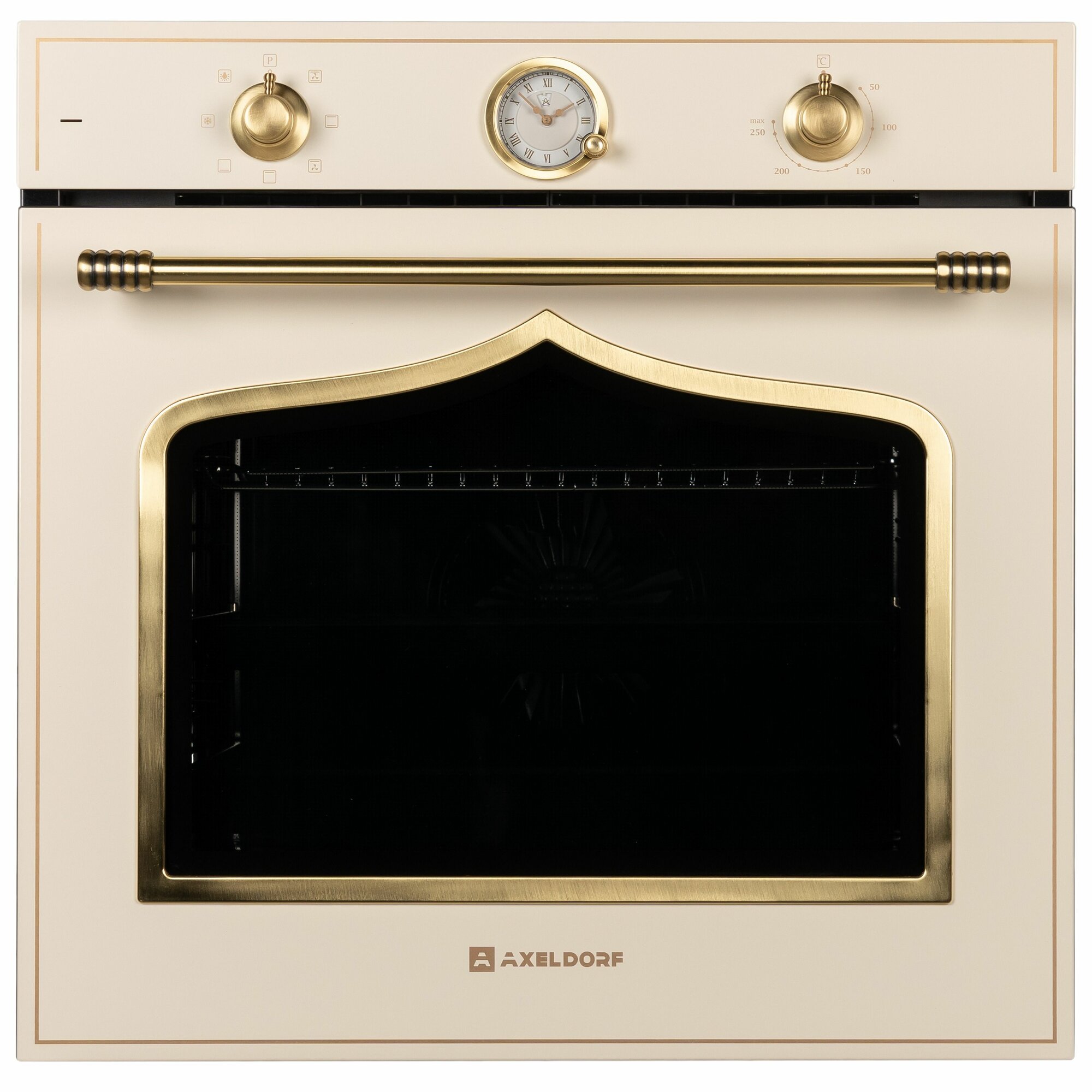 Духовой шкаф AXELDORF BN-82 , ретро дизайн , конвекция , гриль