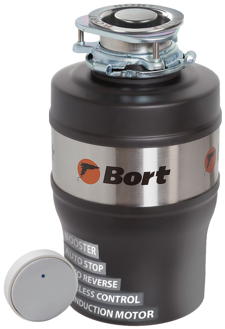 Измельчитель пищевых отходов Bort Alligator MEGA