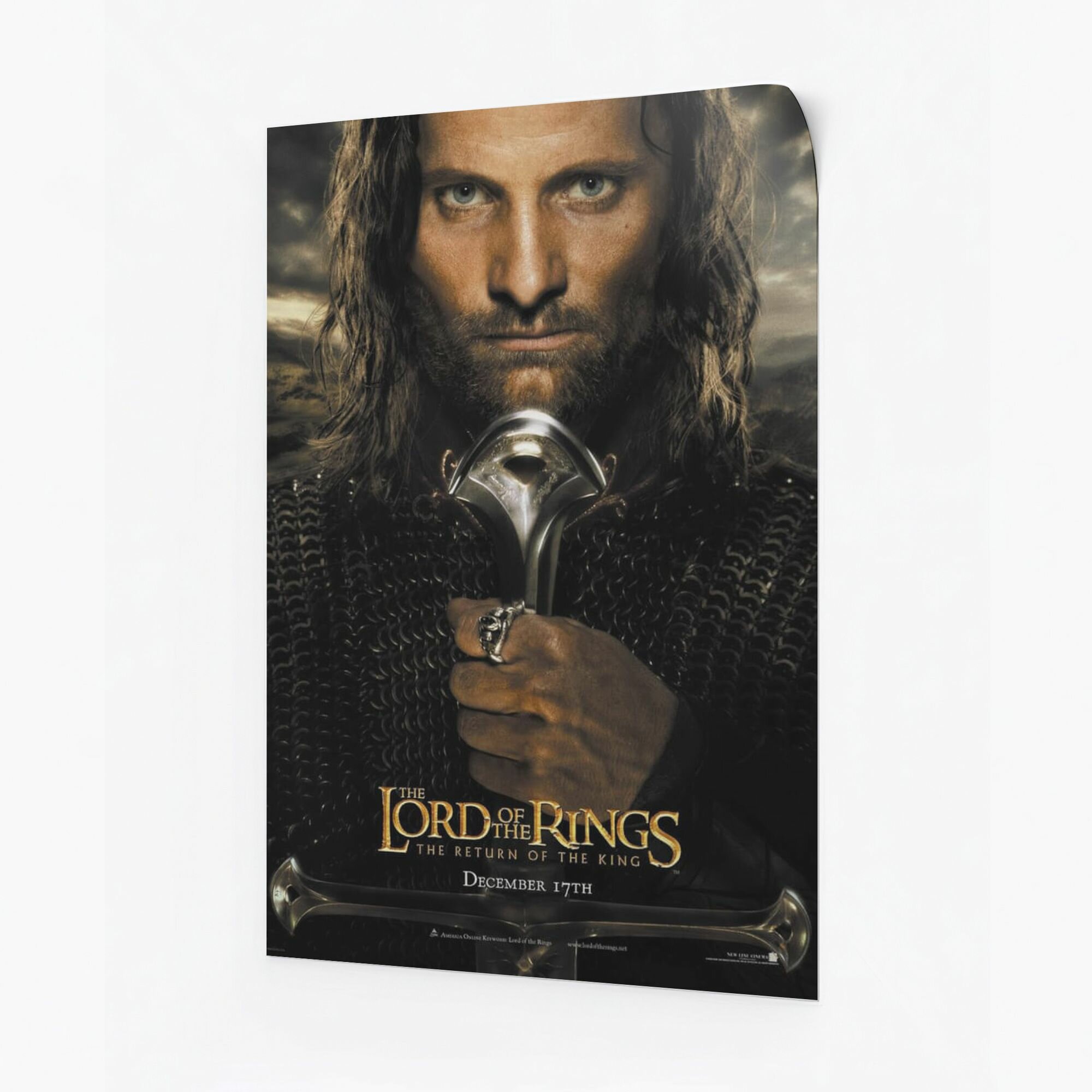 Постер (плакат) Poster4me для интерьера на фотобумаге Властелин колец: Возвращение короля 60x90 см.