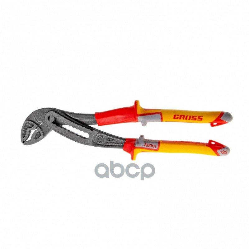 Клещи Переставные, Диэлектрические Рукоятки До 1000 В, 240 Мм// Gross GROSS арт. 15725