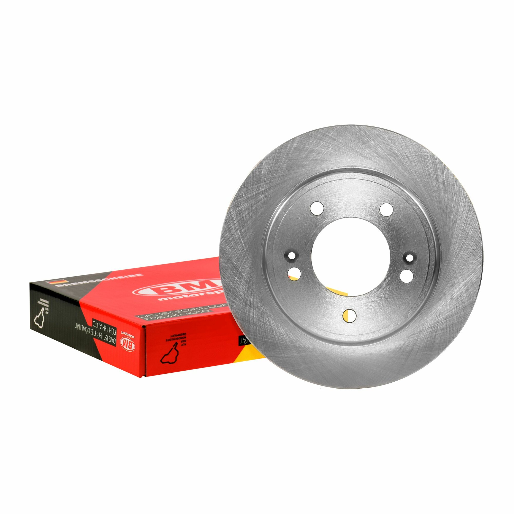 Тормозной диск Bm-Motorsport BD5308, для Hyundai Creta, i30, KIA Ceed, Cerato, задний, 262х10 мм