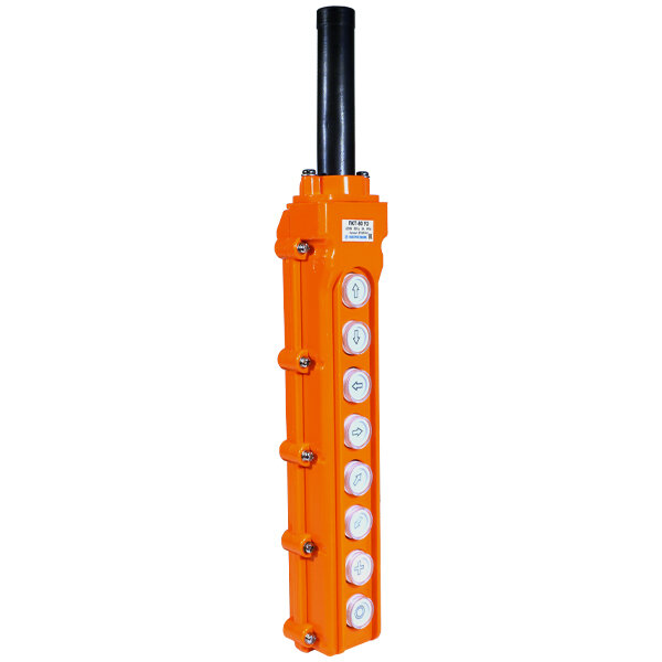 Пост кнопочный Электротехник ПКТ-80 У2, 5А, IP54, вверх, вниз, влево, вправо, вперед, назад, быстрее, медленнее ET055745