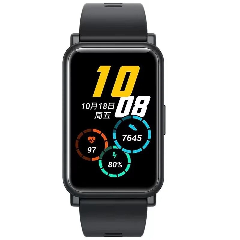 Honor Watch ES для взрослых Черный, черный