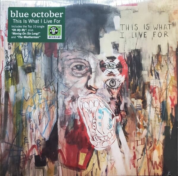 Виниловая пластинка Blue October (USA) - This Is What I Live For (Limited Edition) (Green Vinyl) (2 LP)