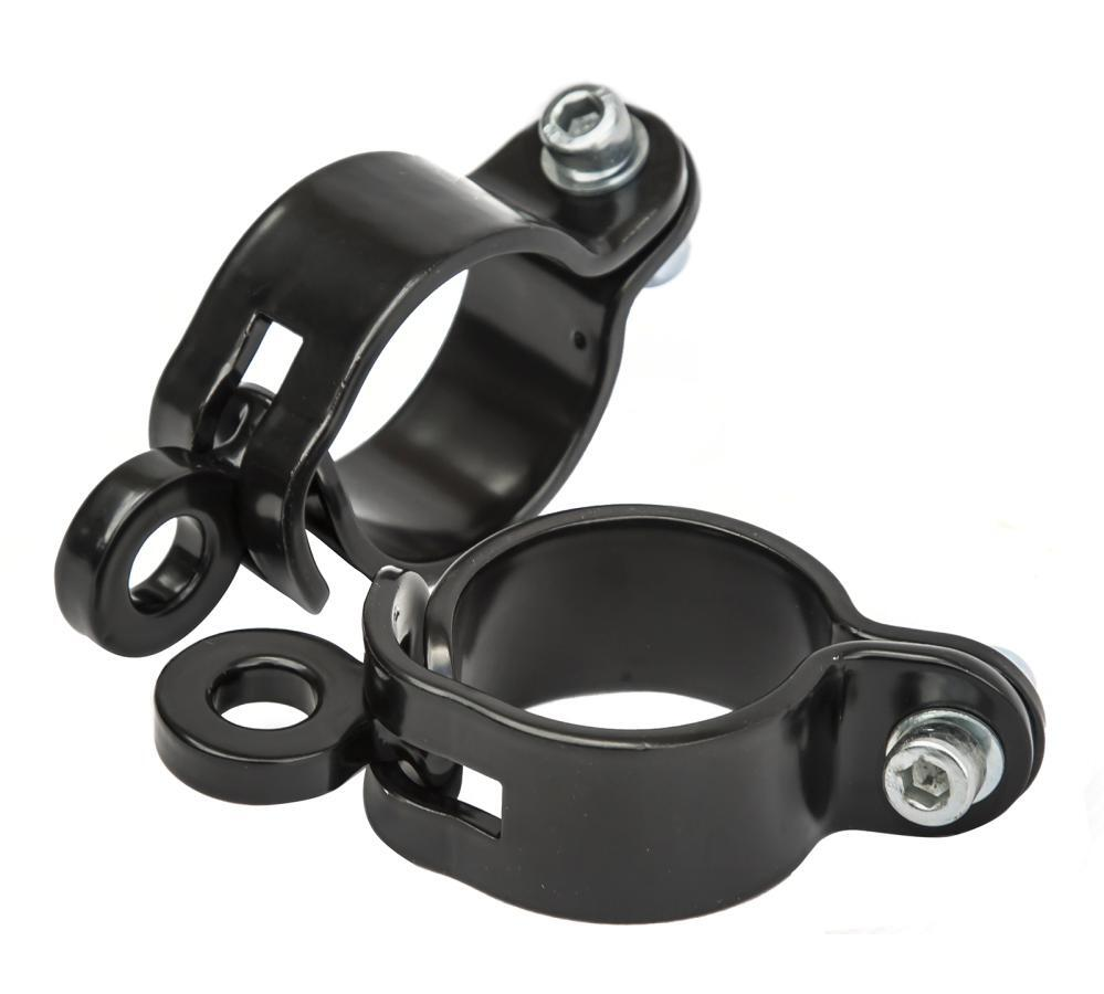 Кронштейны на защитную дугу (кенгурин) РИФ для крепления веткоотбойников D51 (к-т 2 шт.)