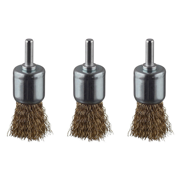 Корщетка для дрели Практика (773-439) мягкая кистеобразная d22 мм (3 шт.)