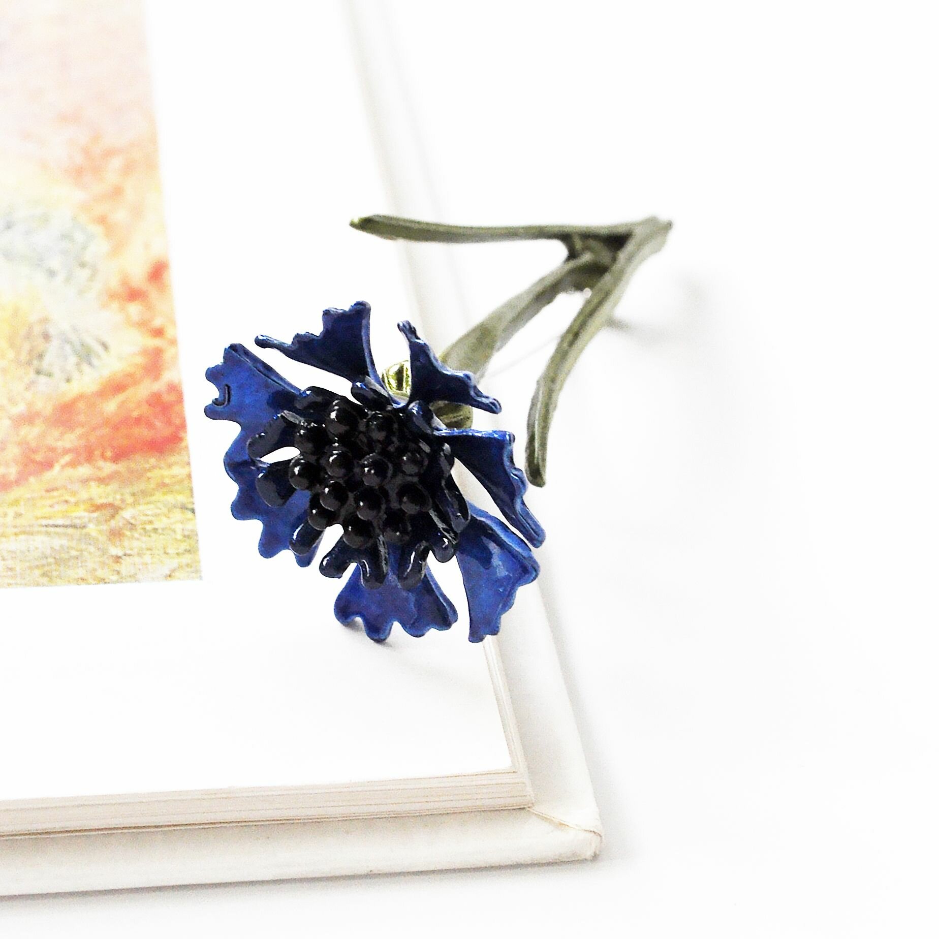 Брошь, эмаль