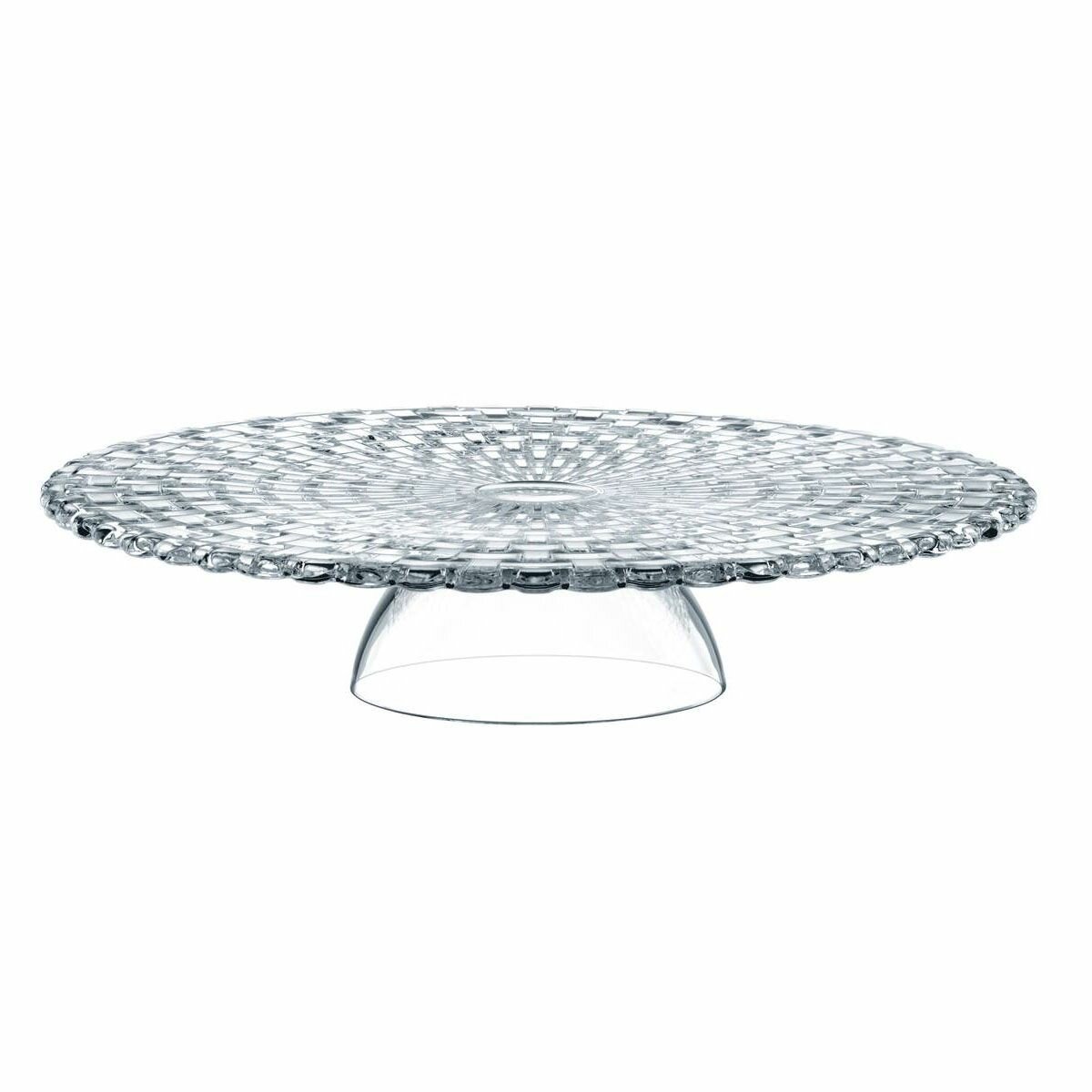 Блюдо для торта Nachtmann Bossa Nova, 32см, хрустальное стекло, мытье в посудомойке, прозрачное