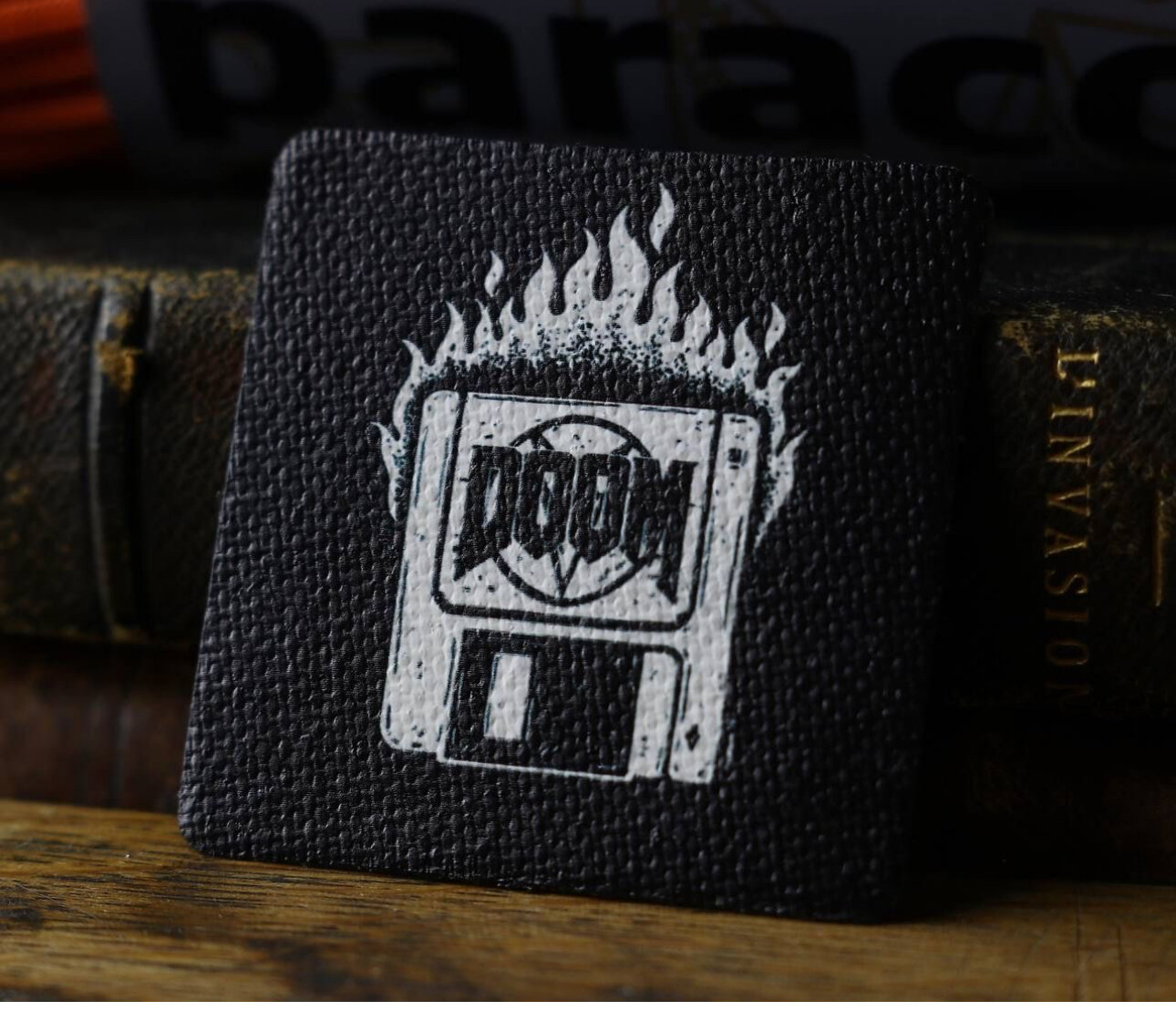 Шеврон Doom нашивка-патч на липучке.