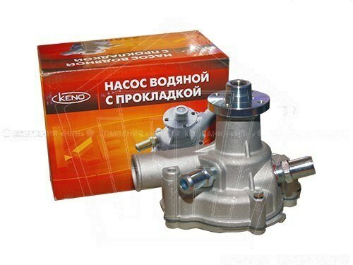Насос водяной для а/м газ 3302 бизнес дв.4216 евро-4 металлическая крыльчатка keno (kng-1307100-67)