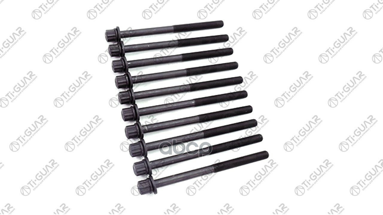Болты и гайки / Ti-GUAR для Honda Acura 2001- K20A1 K20A3 K24A3 K20A6 K20A K24A2; кол. 10/ резьба M10/ шаг резьбы 1,5/ длина .