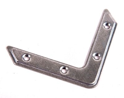 Уголок оконный 75х75 мм, цинк, 10 штук - мебельная фурнитура, которая служит для соединения различных элементов мебели.