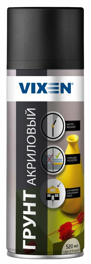 Грунт универсальный акриловый VX22001 Черный