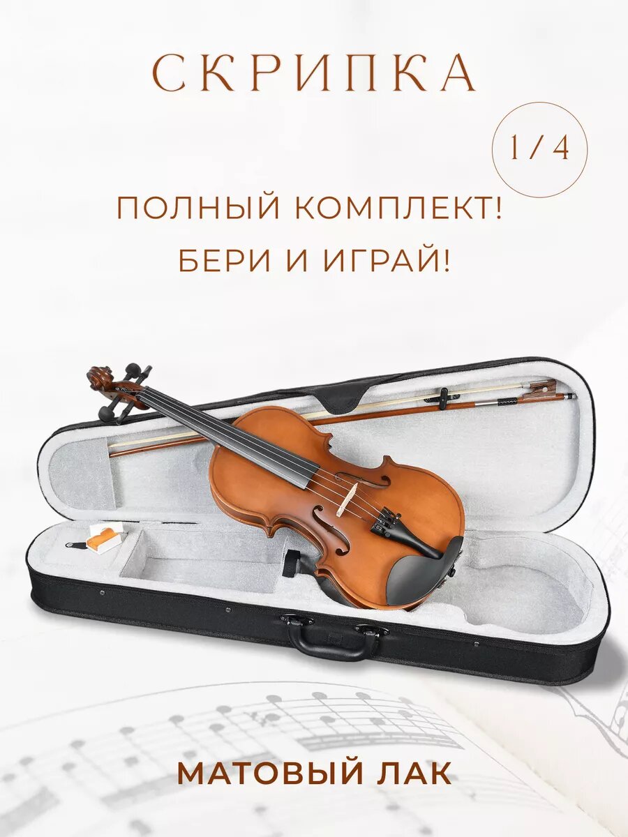 VL-28 M Скрипка 1/4 полный комплект