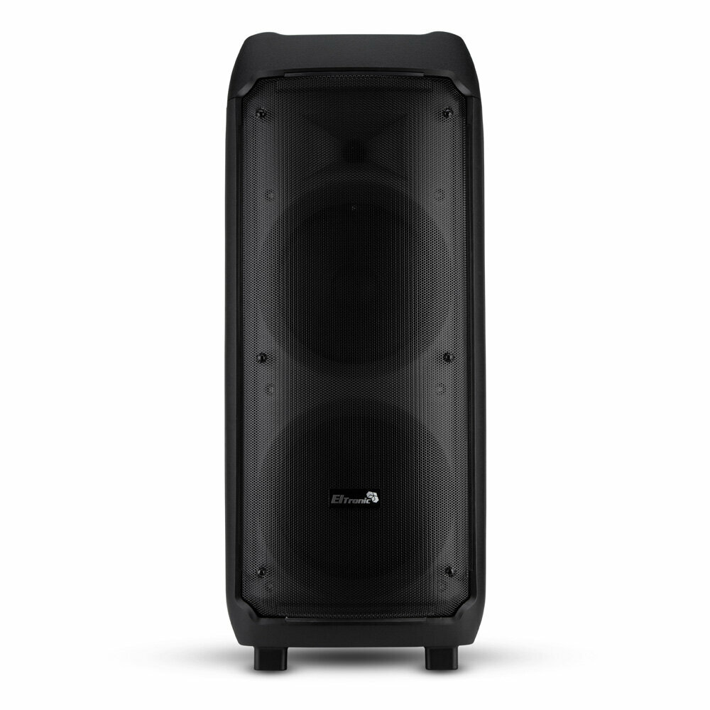 Портативная акустика ELTRONIC 30-37 CRAZY BOX 1200 динамик 2шт/10" с TWS