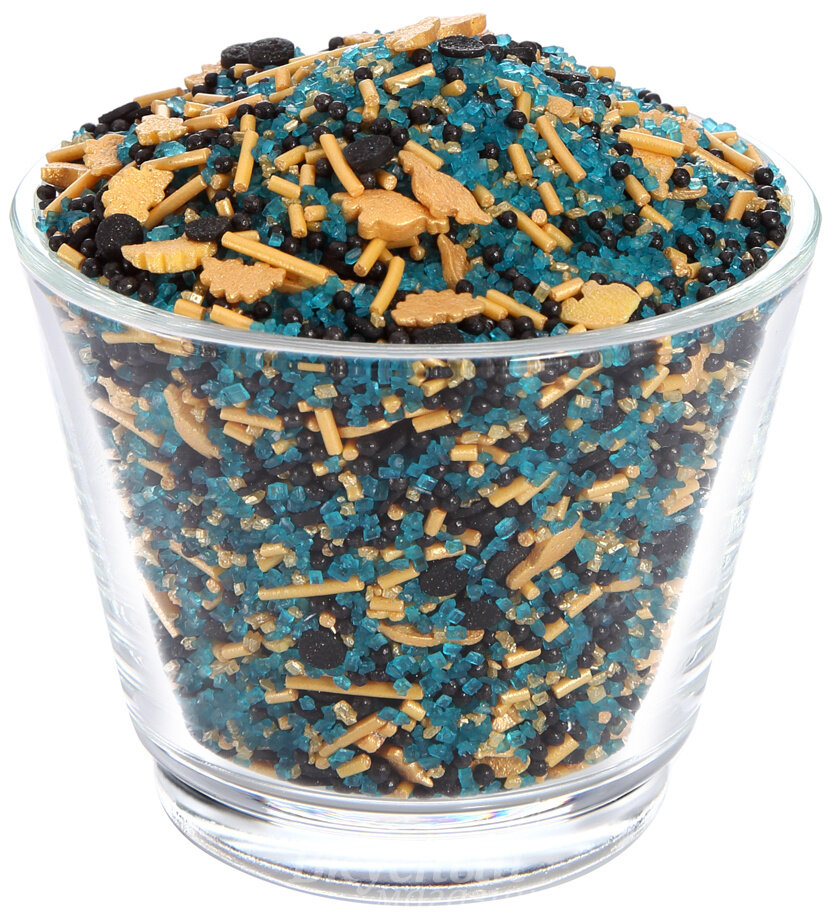 Декор Изумрудный остров Топ декор, 100 гр. (Набор из 4 шт.)