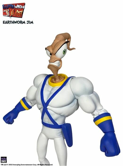 Фигурка Червяк Джим(EARTHWORM JIM) — фото 1