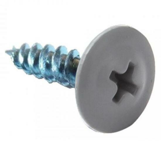 Саморез с прессшайбой АРТ 9999 4,2х19 острый сигнально-серый RAL 7004, 100 шт