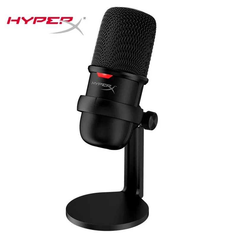 HyperX SoloCast черный микрофон — фото 1
