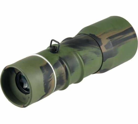 Монокуляр Helios увеличение 16 крат, диаметр объектива 40мм, цвет зеленый