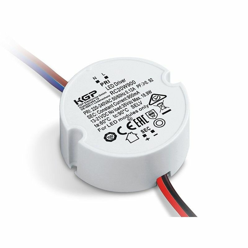 LED-драйвер 20Вт AC-DC KGP RC20W700