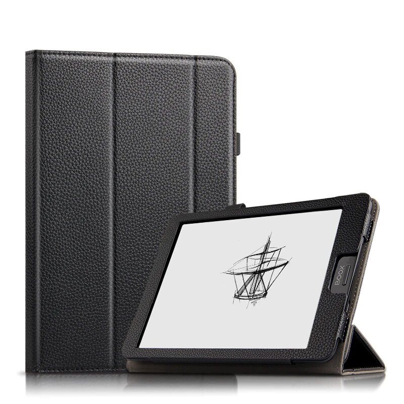 Чехол-подставка из искусственной кожи для Onyx Boox Tab Mini C Kon-Tiki 4 5 / Boox Kon-Tiki 5 7.8