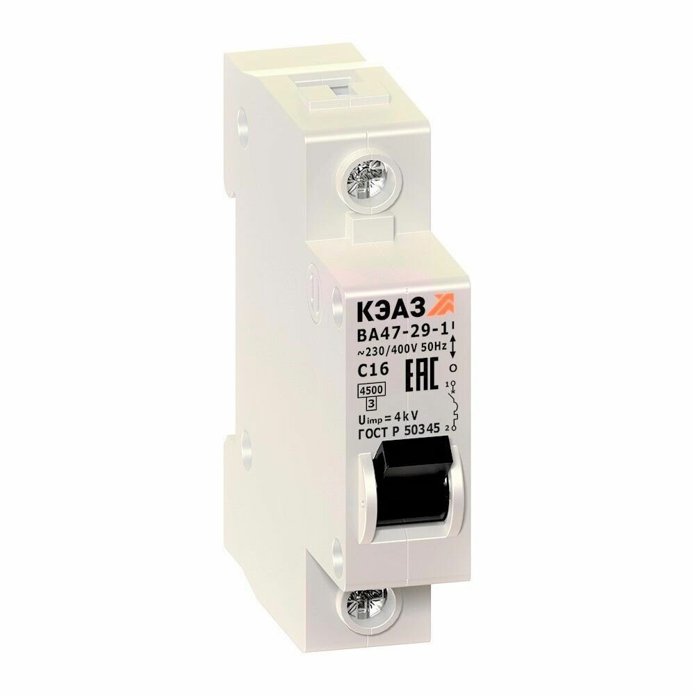 Выключатель автоматический 1п 25А ВА47-29-1B25-УХЛ3