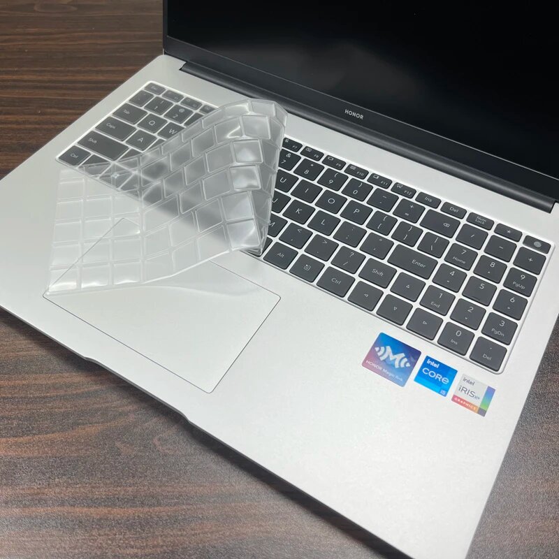 Силиконовый чехол для клавиатуры ноутбука Honor MagicBook X16 Plus 2024/MagicBook Pro 16 2024 2023/MagicBook X 16 2022 16 дюймов