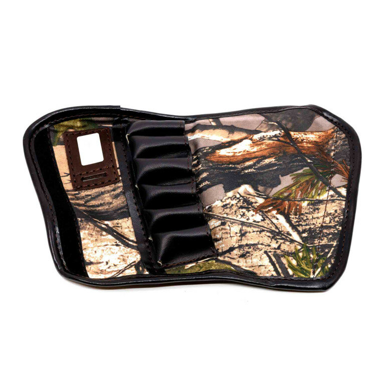 Патронташ-накладка Стикхант ТАК-П №05 открытый на 6 патронов 12 калибра Осенний лес