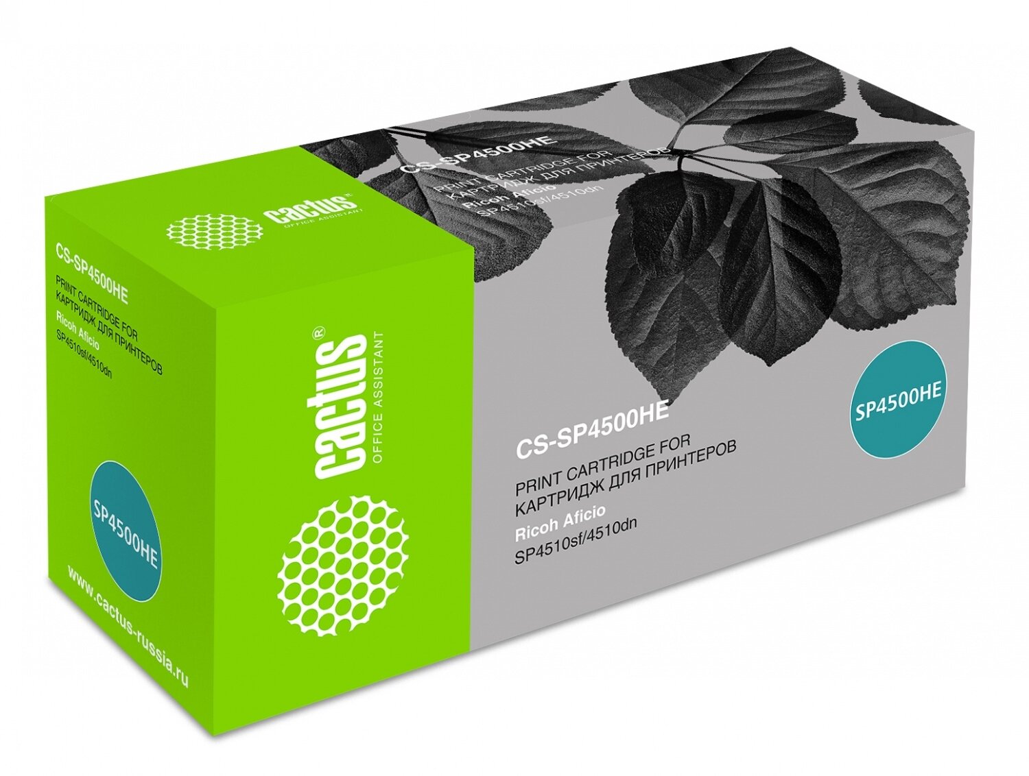 Картридж лазерный Cactus CS-SP4500HE черный (12000стр.) для Ricoh Aficio SP 4510DN/SP 4510SF