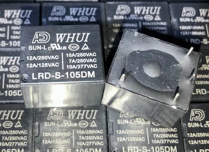 Реле WHUI LRD-S-105DM 10A/250VAC