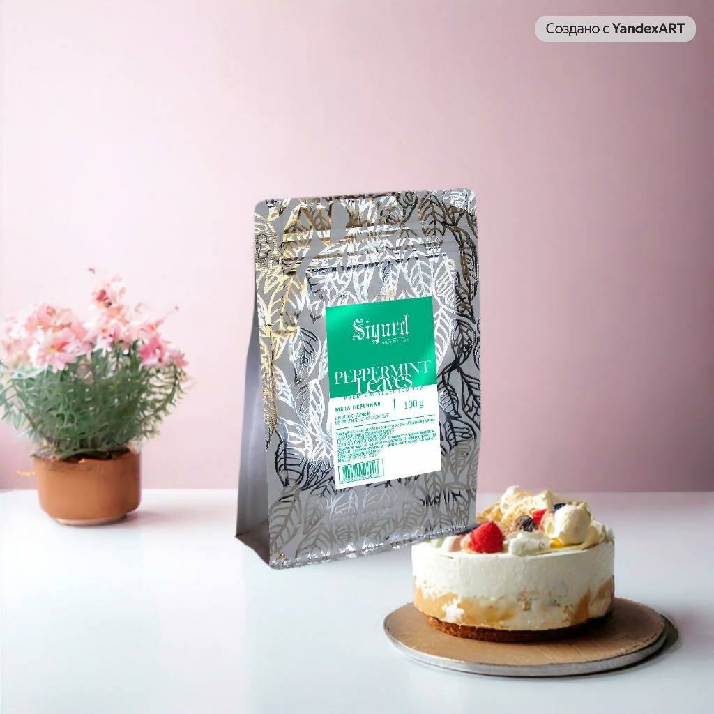 Чай листовой Мята Перечная 100г