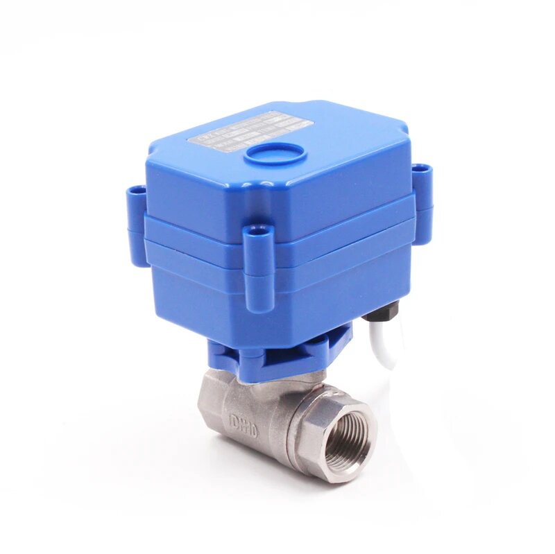 Электрический шаровой кран CWX-15N из нержавеющей стали 220В ДН15, 12V DC, CR03, БСП