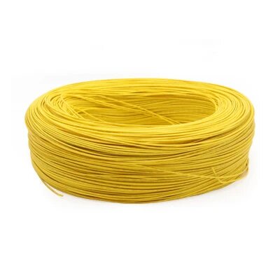 Кабель UL1007 5/10 м 30 АВГ, Yellow, 10 м