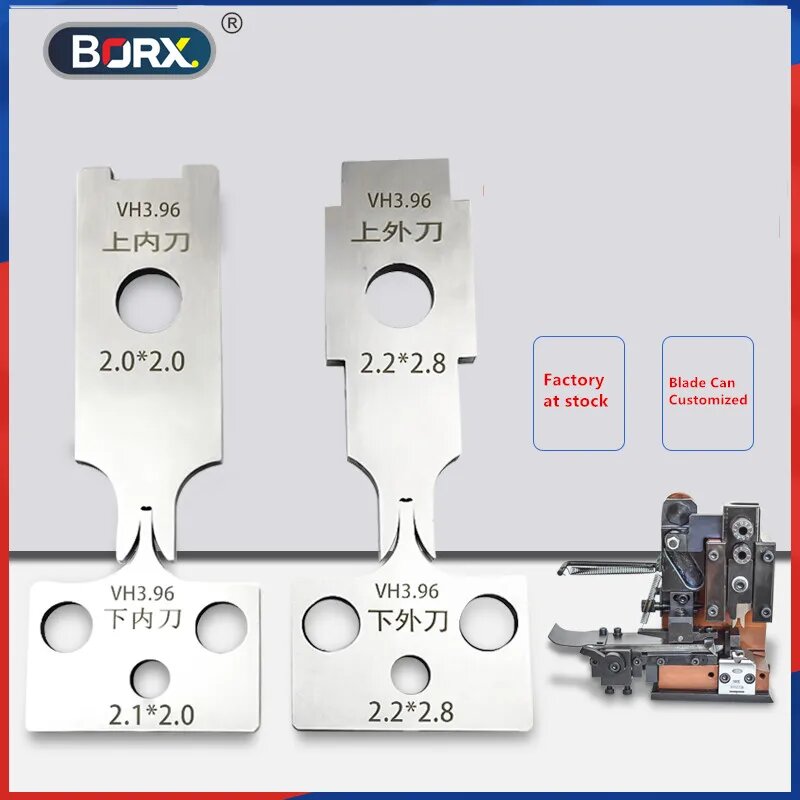 4 шт, лезвия для обжима клемм Jst, различные модели и технические характеристики, лезвия для клеммной машины, аксессуары для обжимных инструментов customized blade
