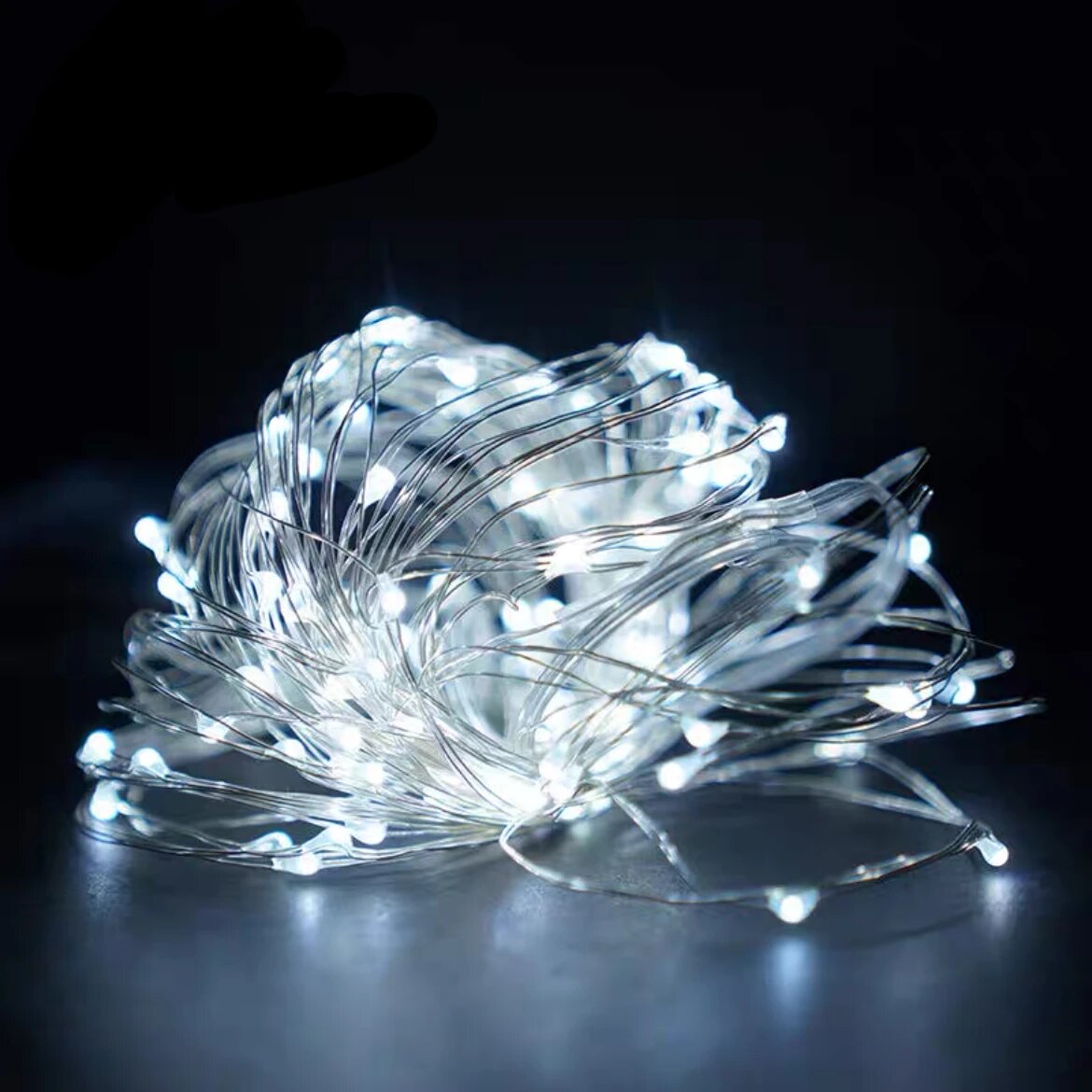 Светодиодная гирлянда OKAL RED EAST белый, Battery, 20m 200leds