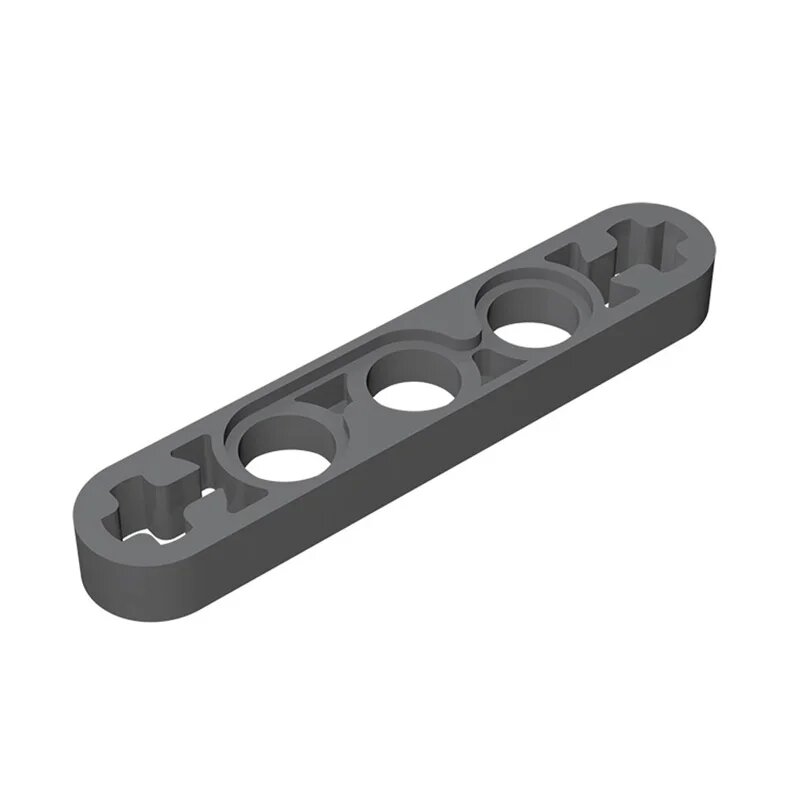 Серый пластиковый элемент MOC 11478, Цвет: 199-dark grey