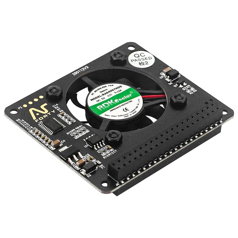 Аргоновый вентилятор Caturda для Raspberry Pi 4B 3B+ 3B