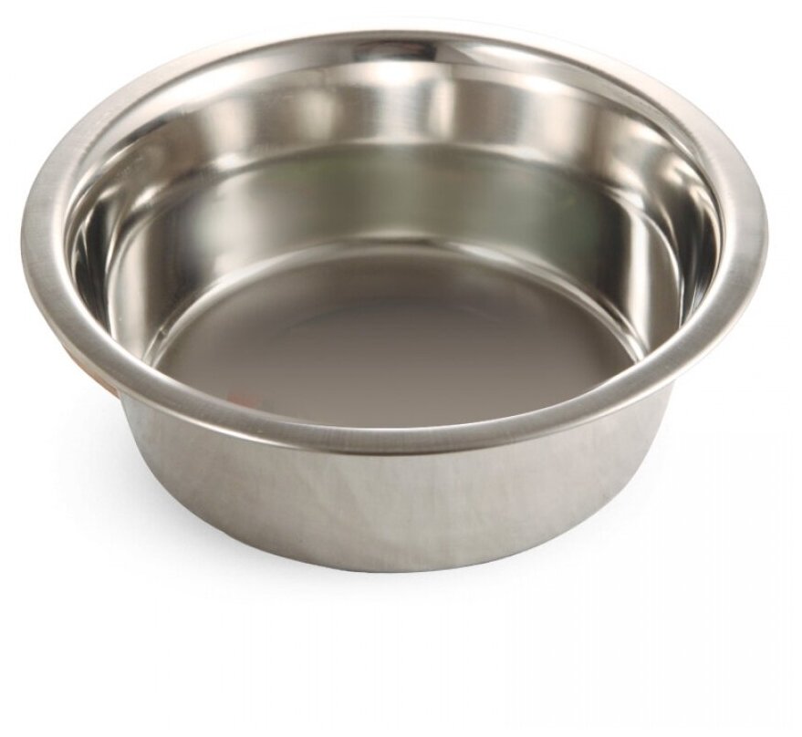 Миска Triol, нержавеющая сталь, цвет металлик, объём 2 литра, 1 шт