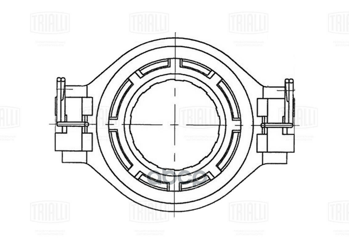 Муфта выкл. сцеп. Audi 100 (85-) 1.8i/VW Transporter T3 (79-) 1.6i (мех.) (CT 1813) Trialli арт. CT1813