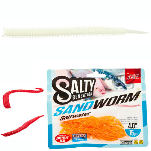Черви Съедоб. Искусст. Lj Salt Water Lugworm 2.5In (06.35)/f33 24Шт.