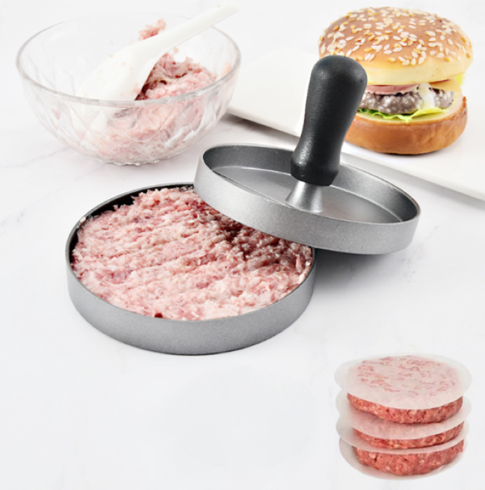 Пресс форма для котлет. Пресс для бургеров. Металлическая для приготовления круглых котлет дома. Loloki
