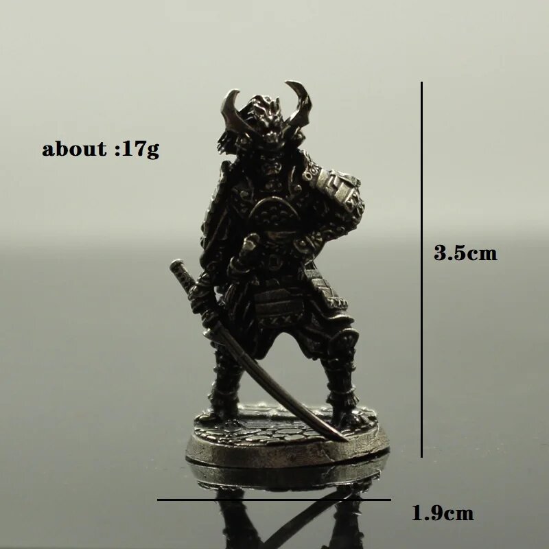 Миниатюрный самурай, 17г, 3.5см, 1.9см, Soldier 4