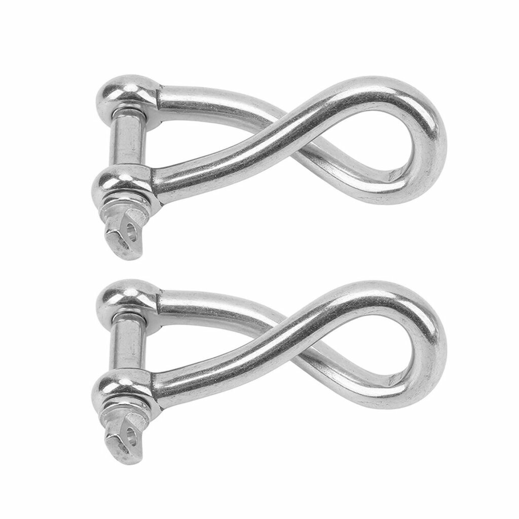 Соединительная скоба из нержавеющей стали 6 мм для морского уличного снаряжения, буксировки, швартовки парусников, палубного оборудования, крепления груза