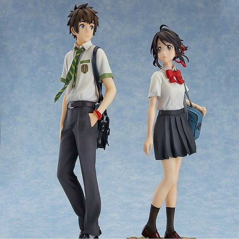 Фигурка Miyamizu Mitsuha, Tachibana Taki, Из фильма Your Name. 2 шт. (21-23 см, пакет)