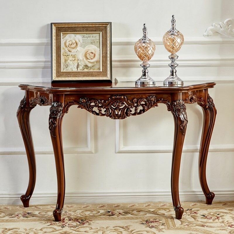 Консоль для прихожей в европейском стиле с ножками